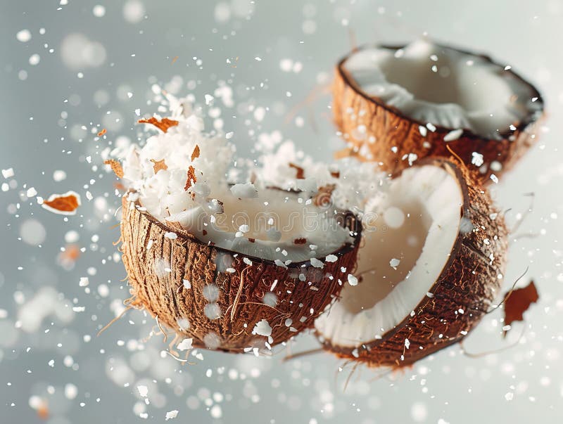 Photography of COCONUT Falling from the Sky, Hyperpop Colour Scheme ...