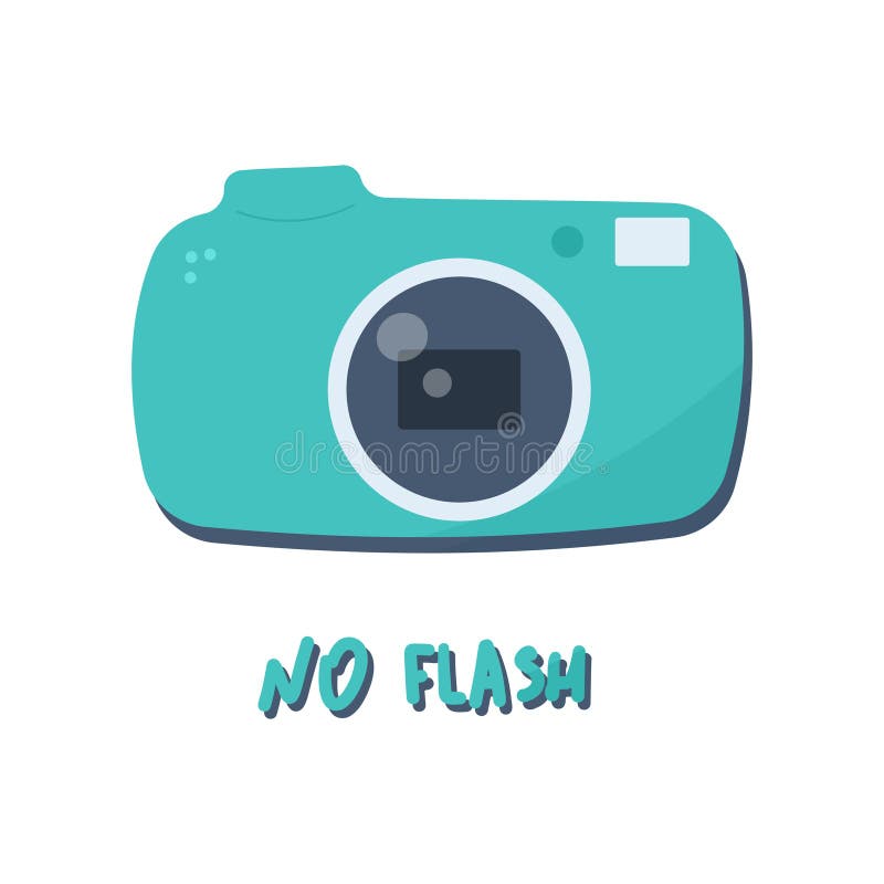 Photography Day Camera Color No Flash Element Stock Vector ...