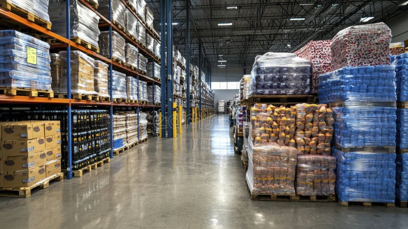 Photography of an Efficient Warehouse Organized Storage Environment and ...