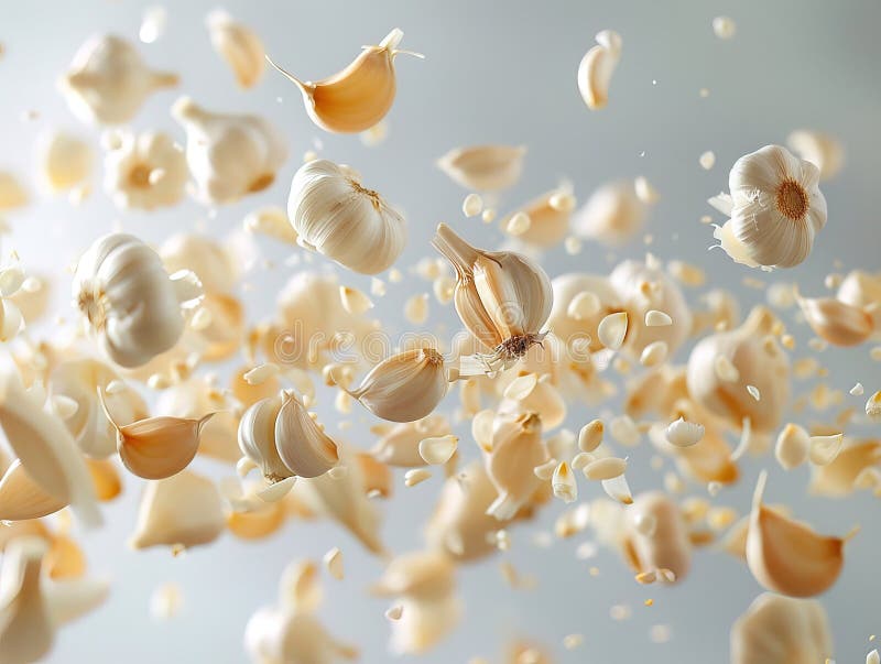 Photography of GARLIC Falling from the Sky, Hyperpop Colour Scheme ...