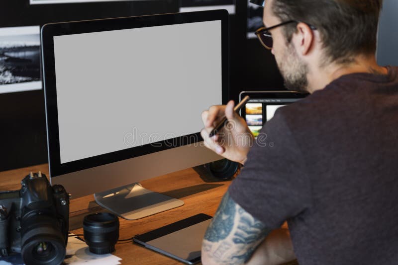 Photography Ideas Creative Occupation Design Studio Concept Stock Image ...