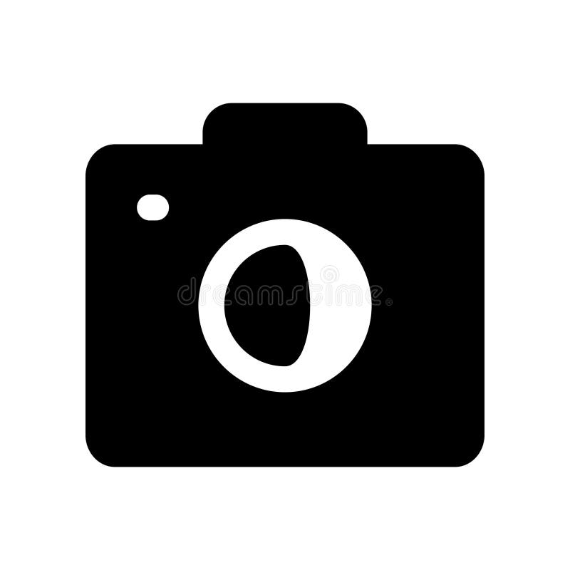Photography icon template stock vector. Illustration of background ...