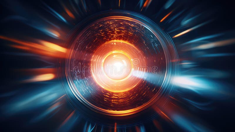 Photography lens light stock illustration. Illustration of focus ...