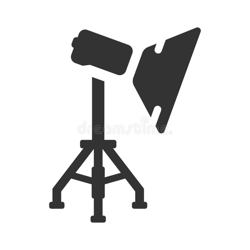 Photography lighting Icon stock vector. Illustration of studio - 317373914