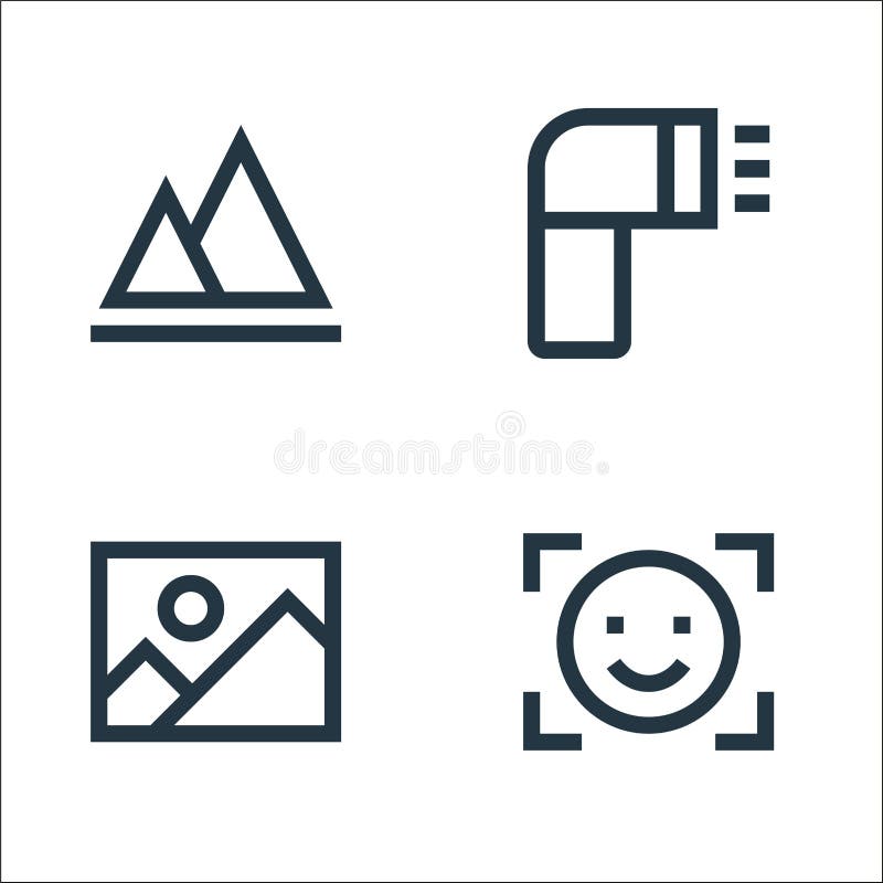 Linear Detection Icon from Artificial Intellegence and Future ... Linear Detection Icon from Artificial Intellegence and Future ...
