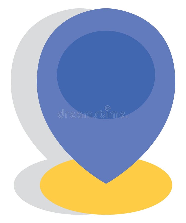 Photography location, icon stock vector. Illustration of pictogram ...