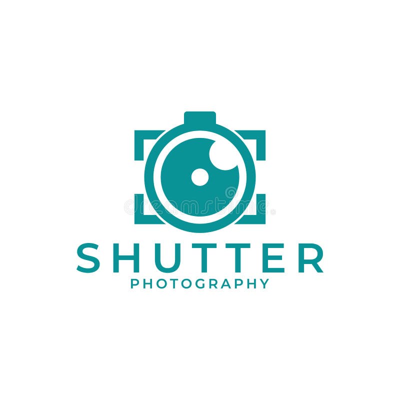 Photography Logo. Camera Shutter Logo Template Vector Symbol Design ...