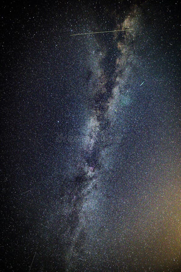 Photography of Milky-way Full of Stars at Night Stock Image - Image of ...