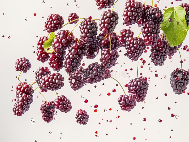 Photography of MULBERRIES Falling from the Sky, Hyperpop Colour Scheme ...