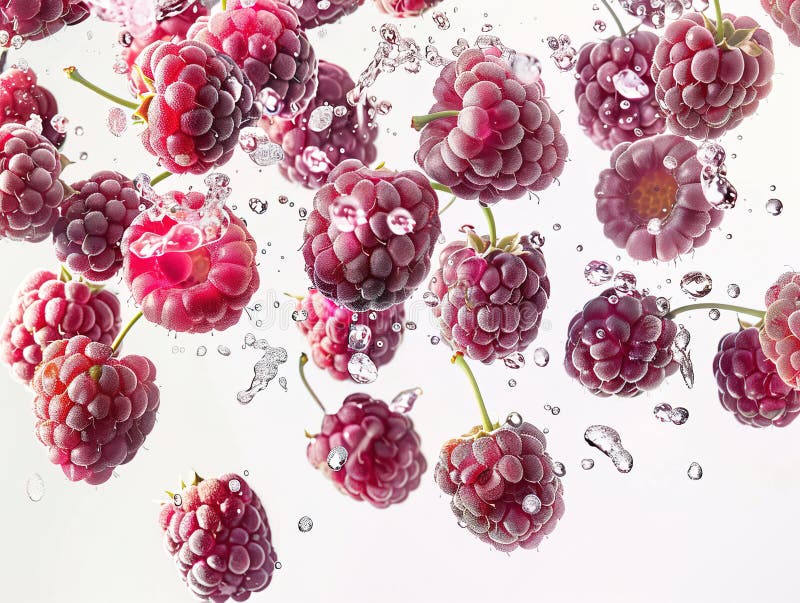 Photography of MULBERRIES Falling from the Sky, Hyperpop Colour Scheme ...