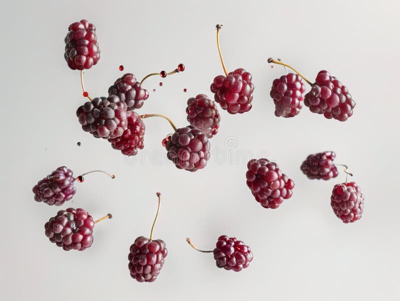 Photography of MULBERRIES Falling from the Sky, Hyperpop Colour Scheme ...