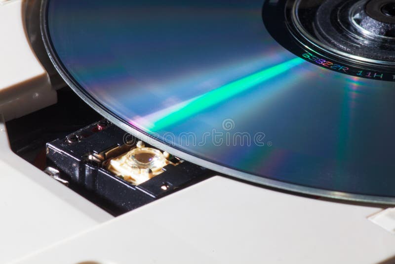 Photography of Optical Head for CD Drives Stock Image - Image of future ...