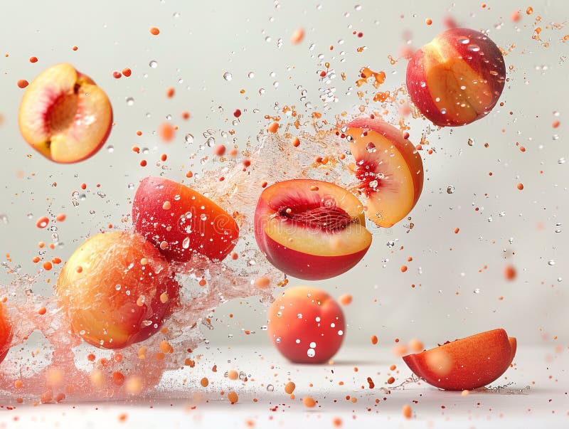 Photography of PEACHES Falling from the Sky, Hyperpop Colour Scheme ...