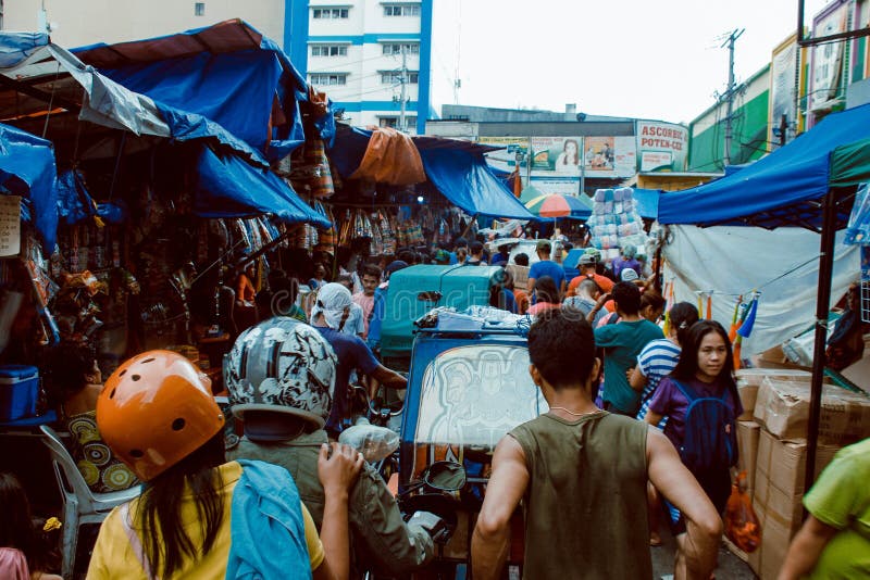 Photography Of People In The Market Place Stock Image - Image of ...