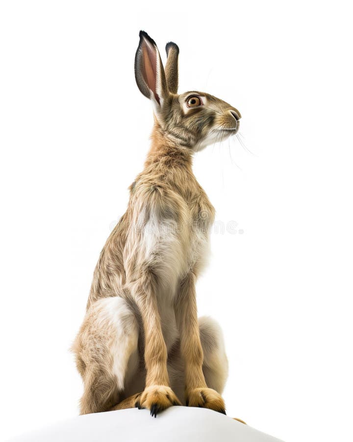 Sphinx Rabbit Sitting stock illustration. Illustration of cute - 280730487