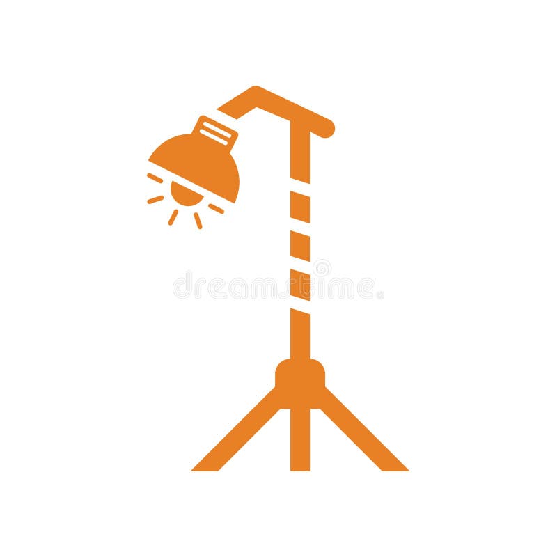 Photography Studio, Lighting Icon Design Stock Illustration ...