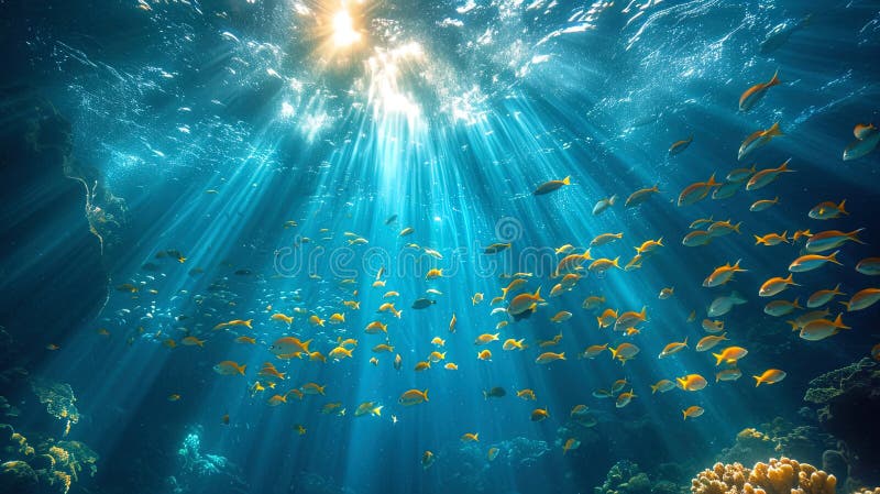 A Photophone of the Underwater World, Where the Light Penetrates ...