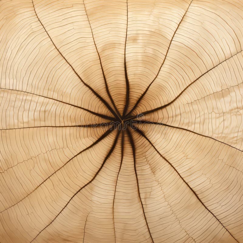 Photorealistic Alder with Visible Wood Grain in Symmetrical Pattern ...