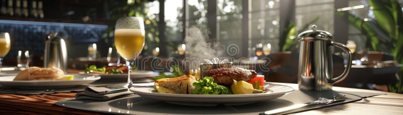 A Photorealistic 3D Model of a Gourmet Meal with Appetizing Textures ...