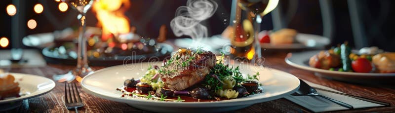 A Photorealistic 3D Model of a Gourmet Meal with Appetizing Textures ...