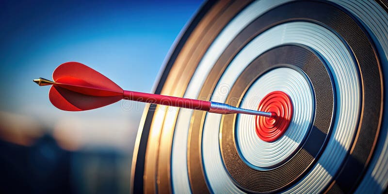 Photorealistic 3D Target Board Illustration Precise Aiming and ...