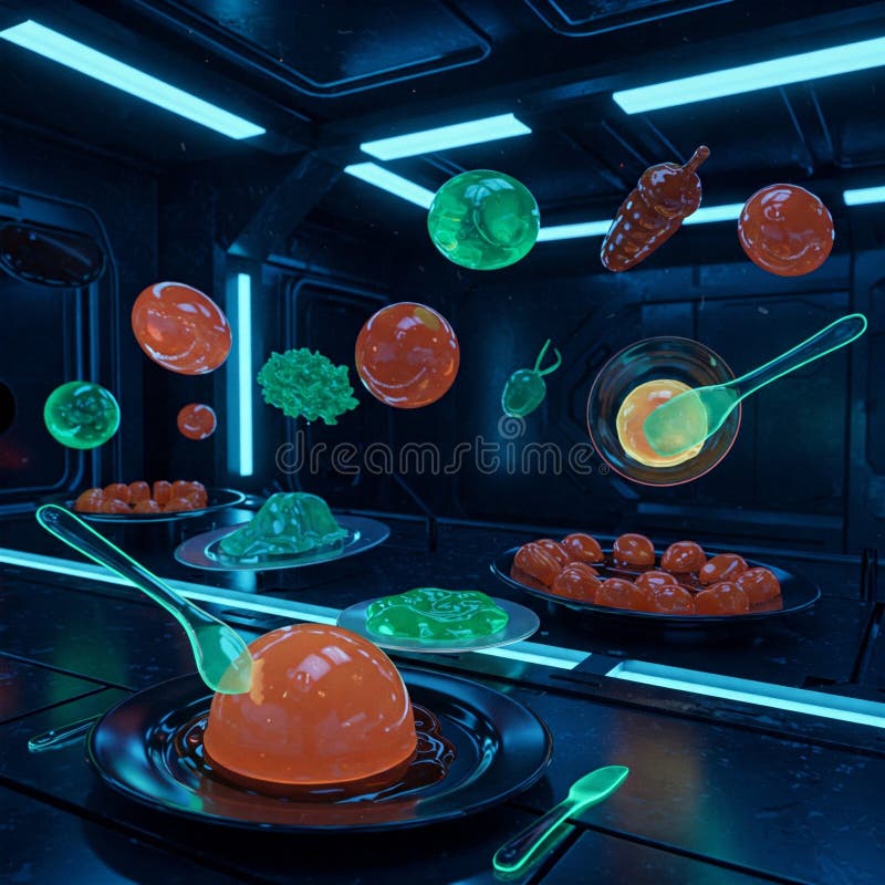 Translucent Floating Foods Stock Illustrations – 3 Translucent Floating ...
