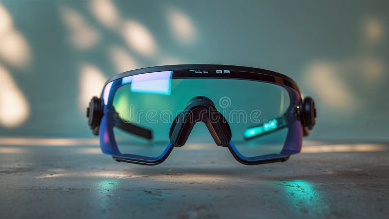 Photorealistic Image of a Augmented Reality Sports Training Glasses ...