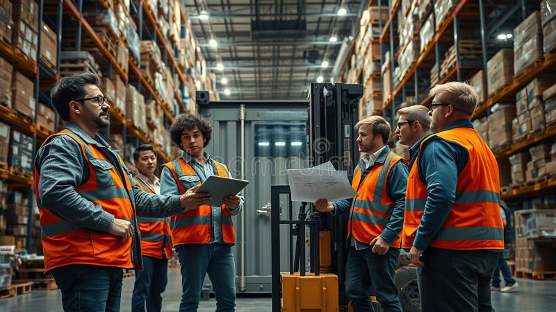 Modern Logistics Facility Showcases Collaborative Engineering Teams ...