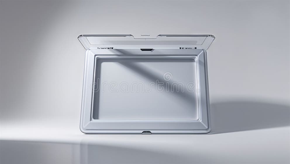 Photorealistic Image of a Digital Photo Frame with Cloud Sync in a Studio Setting Stock ...