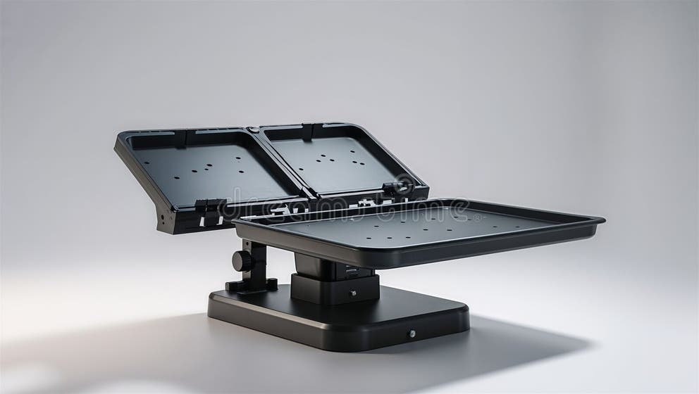 Photorealistic Image of a Digital Plate Stand with Adjustable ...