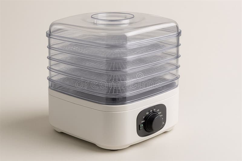 Photorealistic Image of a Electric Food Dehydrator in a Clean Isolated ...