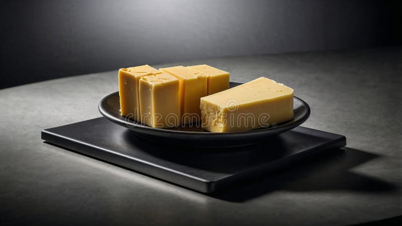 Photorealistic Image of a Infrared Butter Puck Stand in a Modern Studio ...