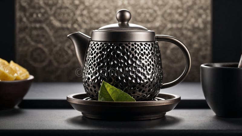 Photorealistic Image of a Magnetic Tea Pod Riser in a Modern Studio ...