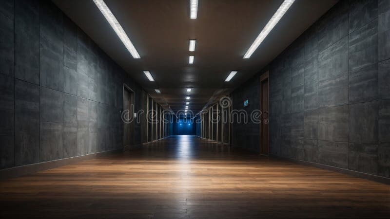 Photorealistic Image of a Motion-activated Hallway Path Light with Dual ...