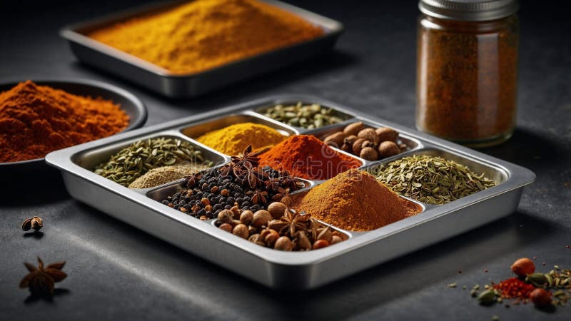 Photorealistic Image of a Rechargeable Spice Lid Tray in a Modern ...