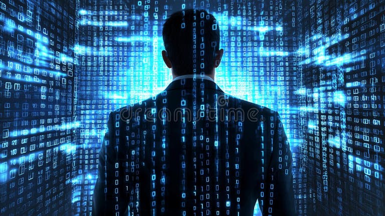 Photorealistic Image of a Security Engineer Programming Data Protection ...