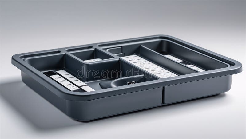Photorealistic Image of a Usb Portion Control Tray in a Modern Studio ...