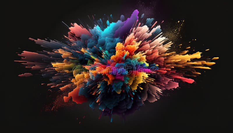 Photorealistic 4k Abstract Background AI Generated Stock Illustration ...