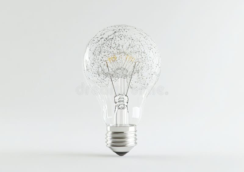 This Photorealistic Light Bulb Features Pink Human Brains Inside. it ...