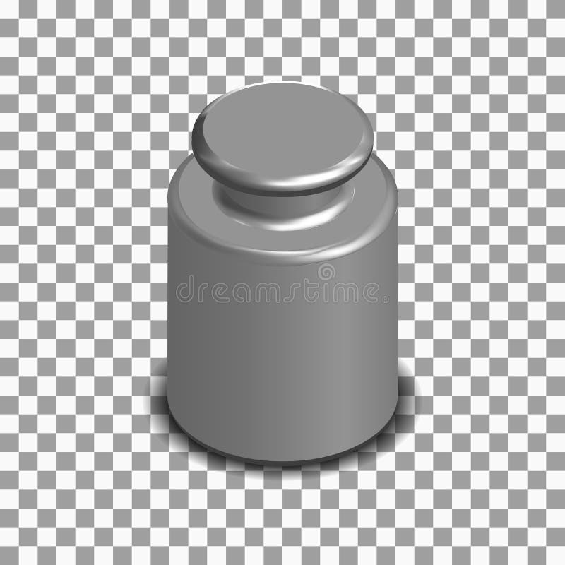 Photorealistic Measuring Weight for Scales in Isometric, Vector ...
