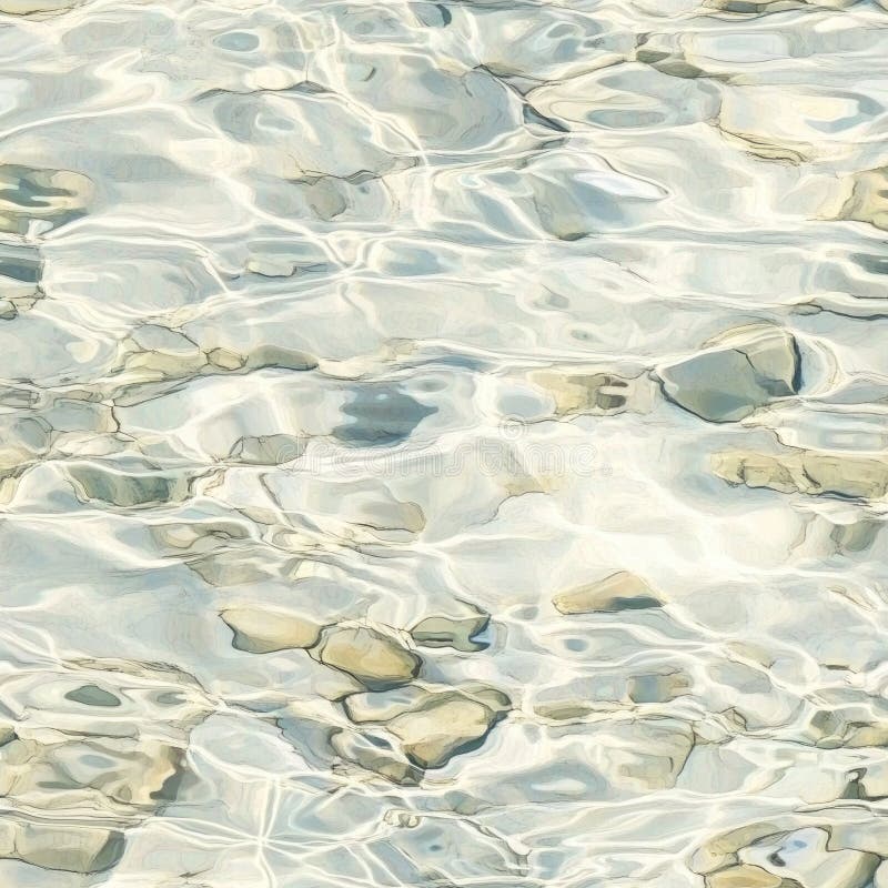 Photorealistic Seamless Texture of Calm Freshwater Lake Stock Photo ...