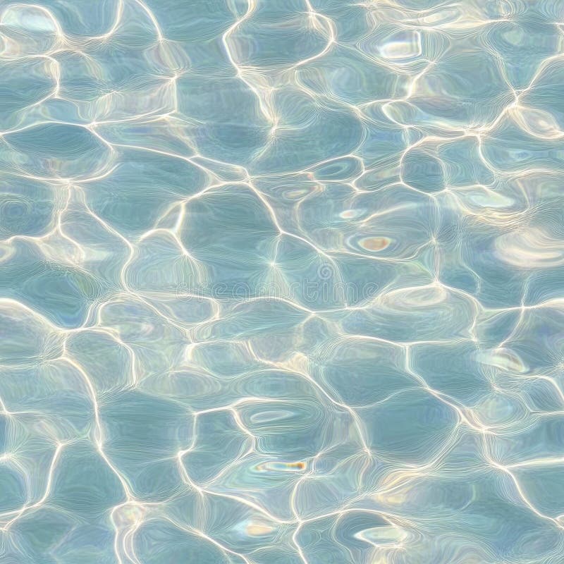 Photorealistic Seamless Texture of Calm Lake Water Stock Image - Image ...