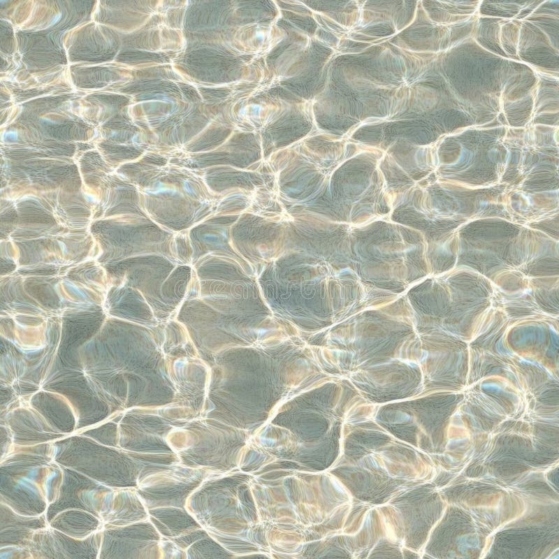 Photorealistic Seamless Texture of Clear Freshwater Stock Photo - Image ...