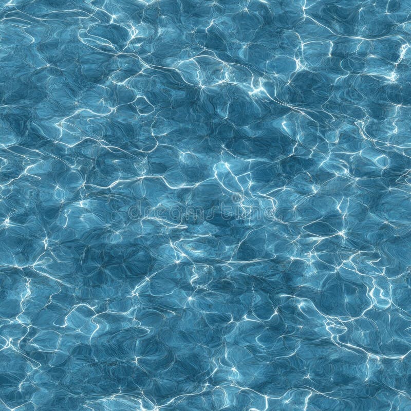 Photorealistic Seamless Texture of Deep Lake Water Stock Photo - Image ...