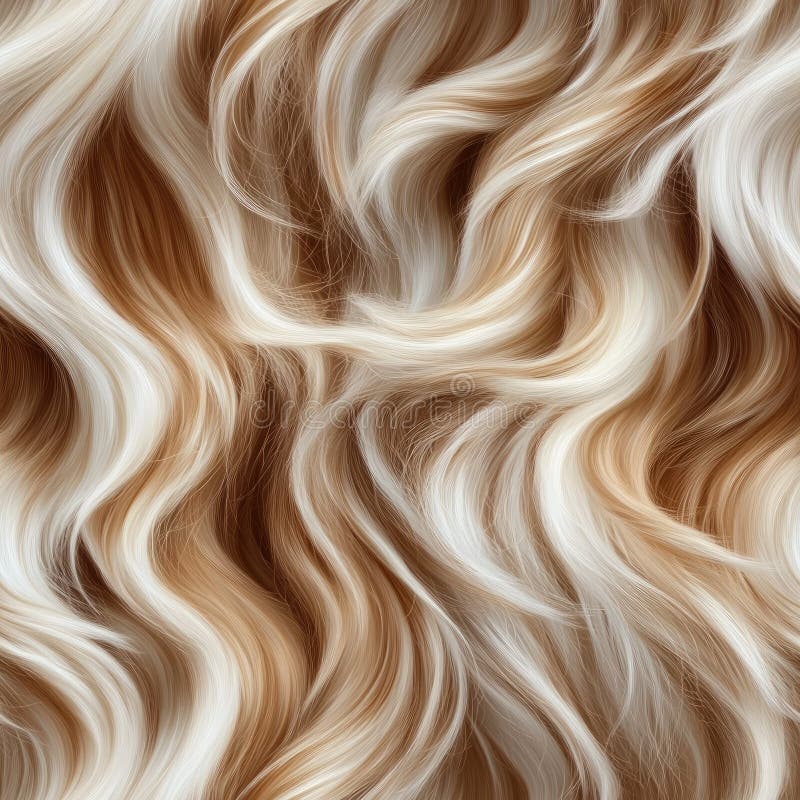 Photorealistic Seamless Texture of Fluffy Fur Stock Image - Image of ...