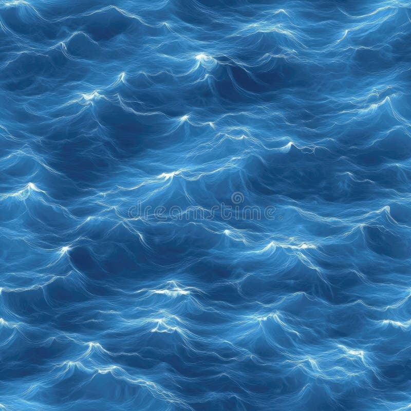 Photorealistic Seamless Texture of Ocean Water with Subtle Waves Stock ...