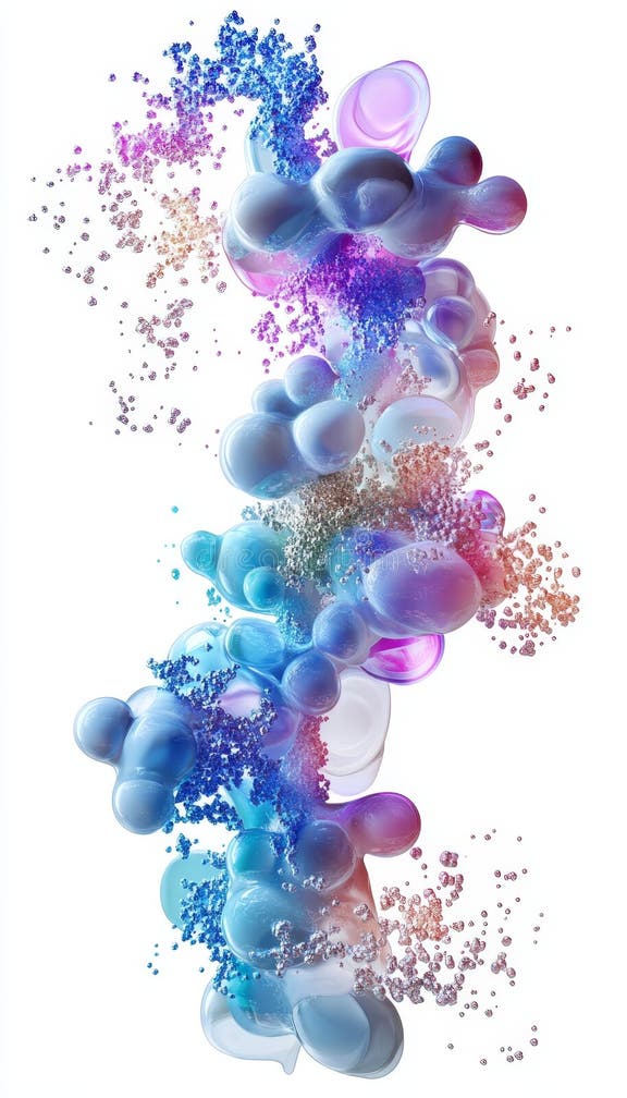 Photorealistic Visualization of Advanced Healing Peptides in Vibrant ...