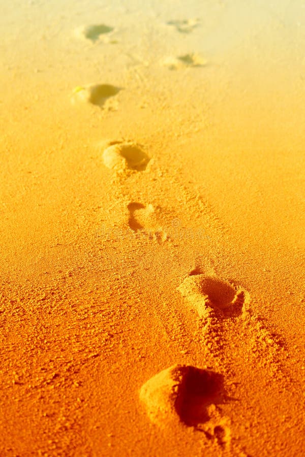 Bright Sand Formations on the Beach, Cape Verde Stock Photo - Image of ...