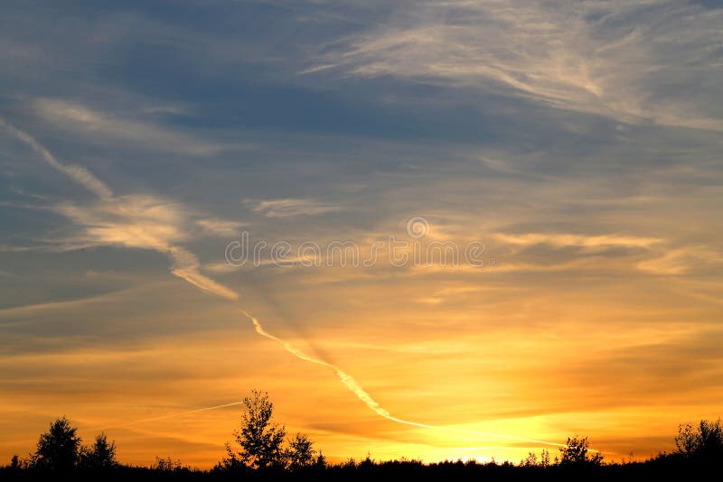 Photos beautiful sunset stock photo. Image of blue, season - 72857926