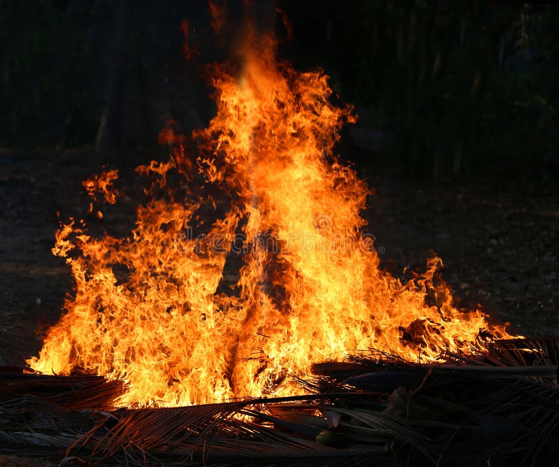 Photos bright big fire stock photo. Image of dark, heat - 90580106